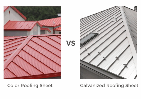 Color Roofing Sheet vs Galvanized Roofing Sheet | IBC Group