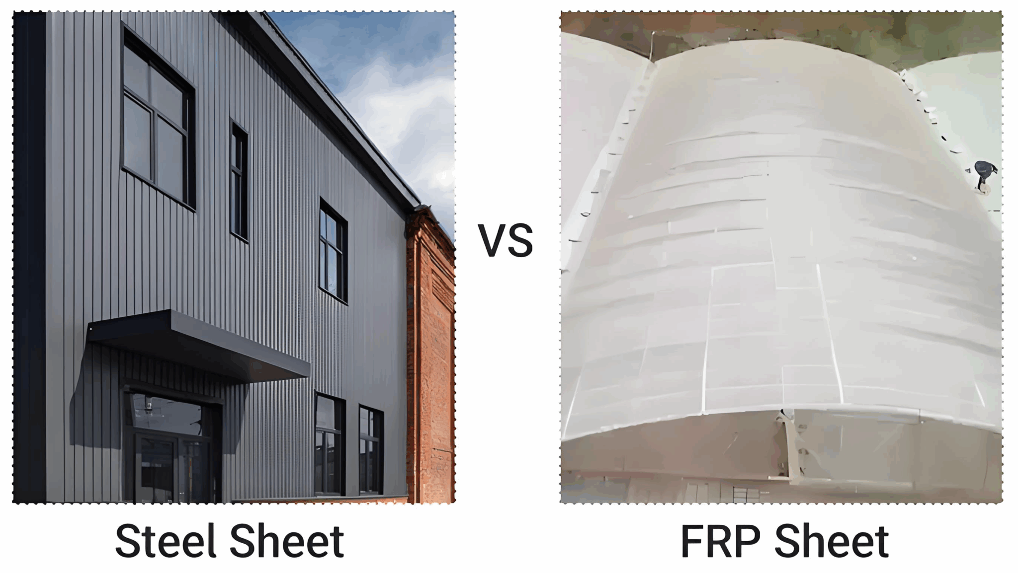 Steel Sheets vs. FRP Sheets | IBC Metal Group