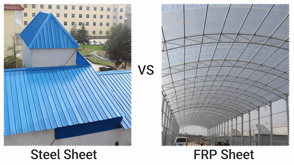 Steel Sheets vs. FRP Sheets | IBC Metal Group